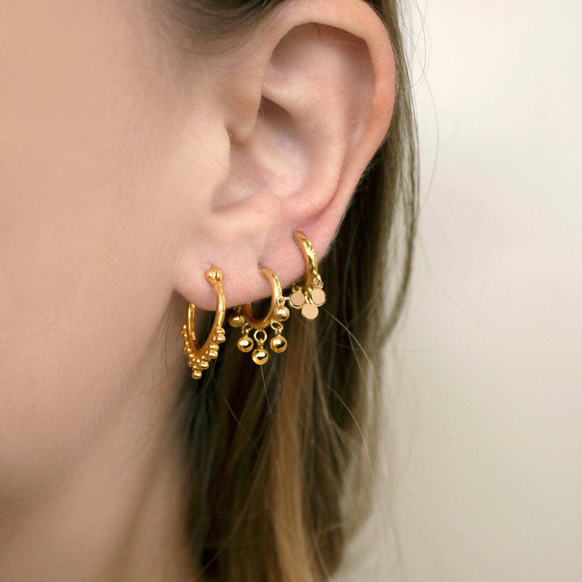 Mini Shaker Ball Hoop Earrings – J&CO Jewellery Wholesale